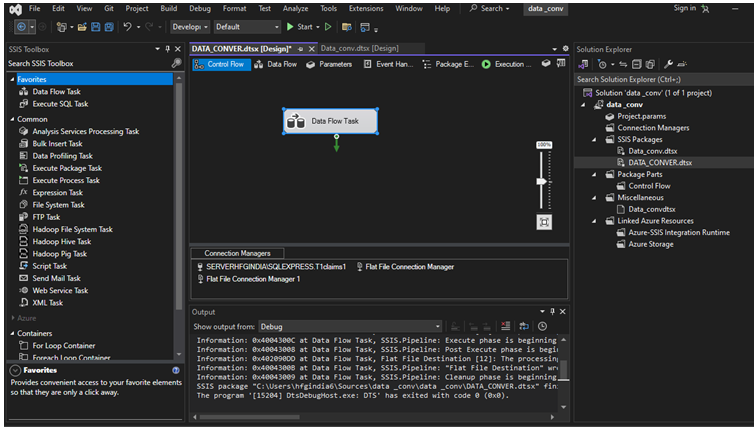 How To Perform Date Type Conversion In Ssis Data Conversion Hireforceglobal 