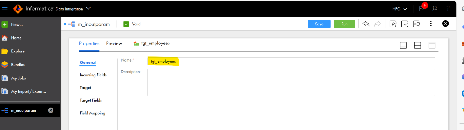 IN-OUT PARAMETER IN IICS - hireforceglobal