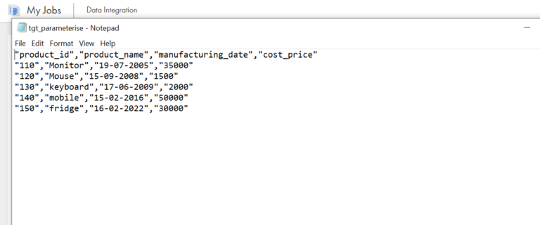 Parameterize Source and Target Connections in IICS - hireforceglobal