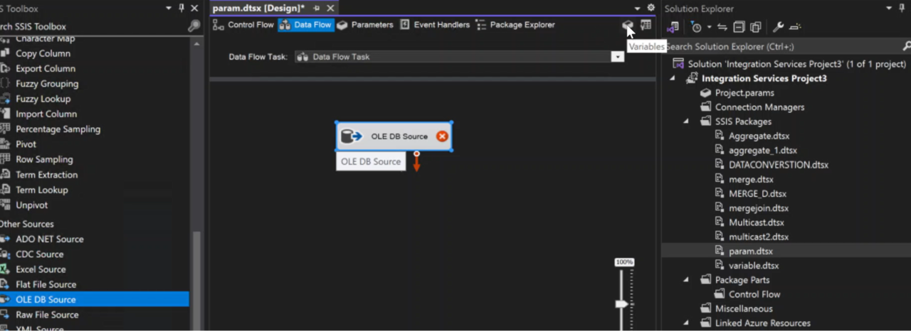 Parameters in SSIS - hireforceglobal
