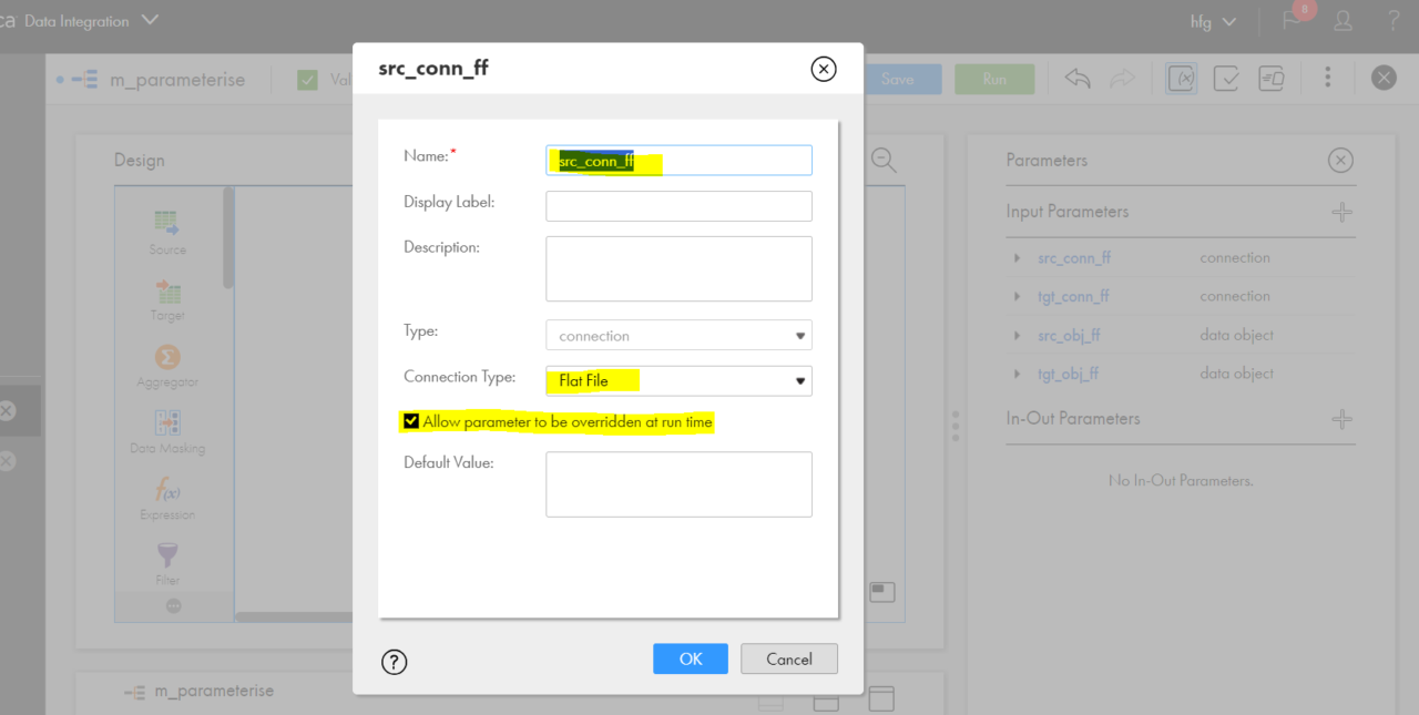 Parameterize Source and Target Connections in IICS - hireforceglobal