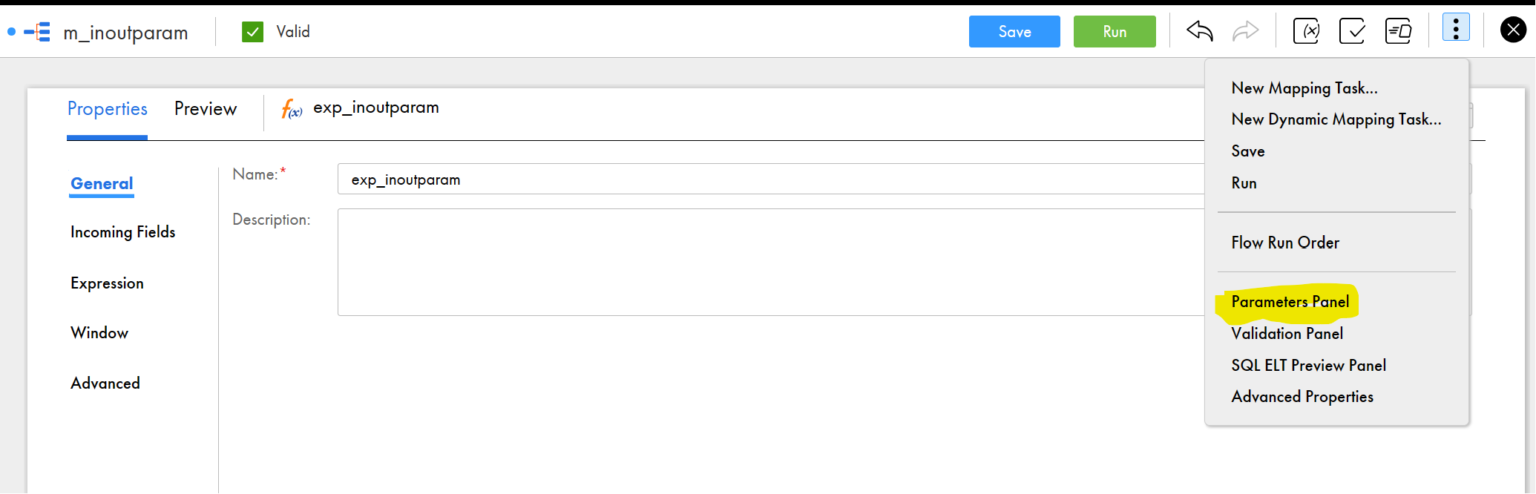 IN-OUT PARAMETER IN IICS - hireforceglobal
