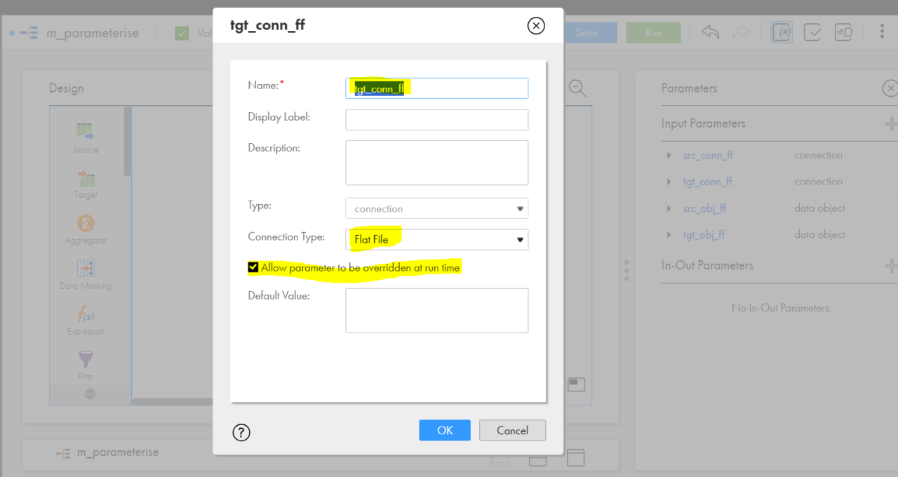 Parameterize Source and Target Connections in IICS - hireforceglobal