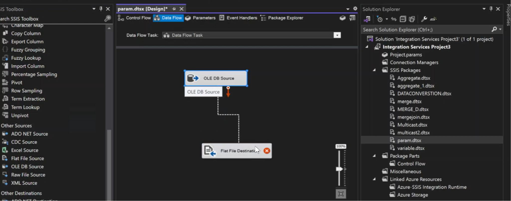Parameters in SSIS - hireforceglobal